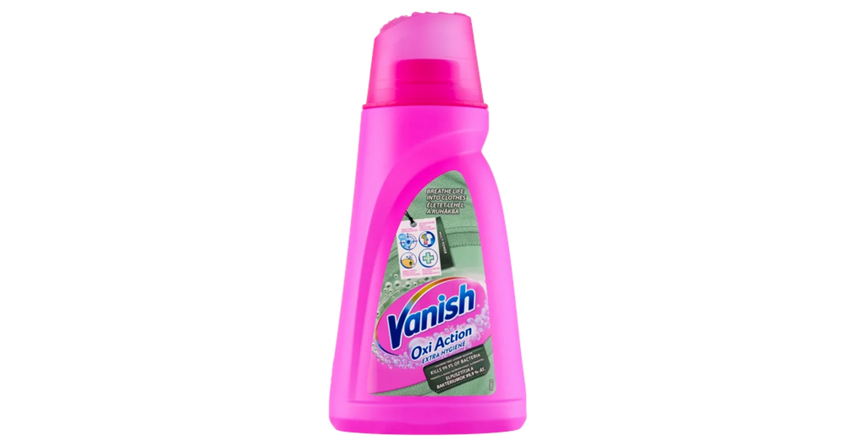 Vanish Oxi Action Extra Hygiene folteltávolító folyadék 940 ml - Vanish ...