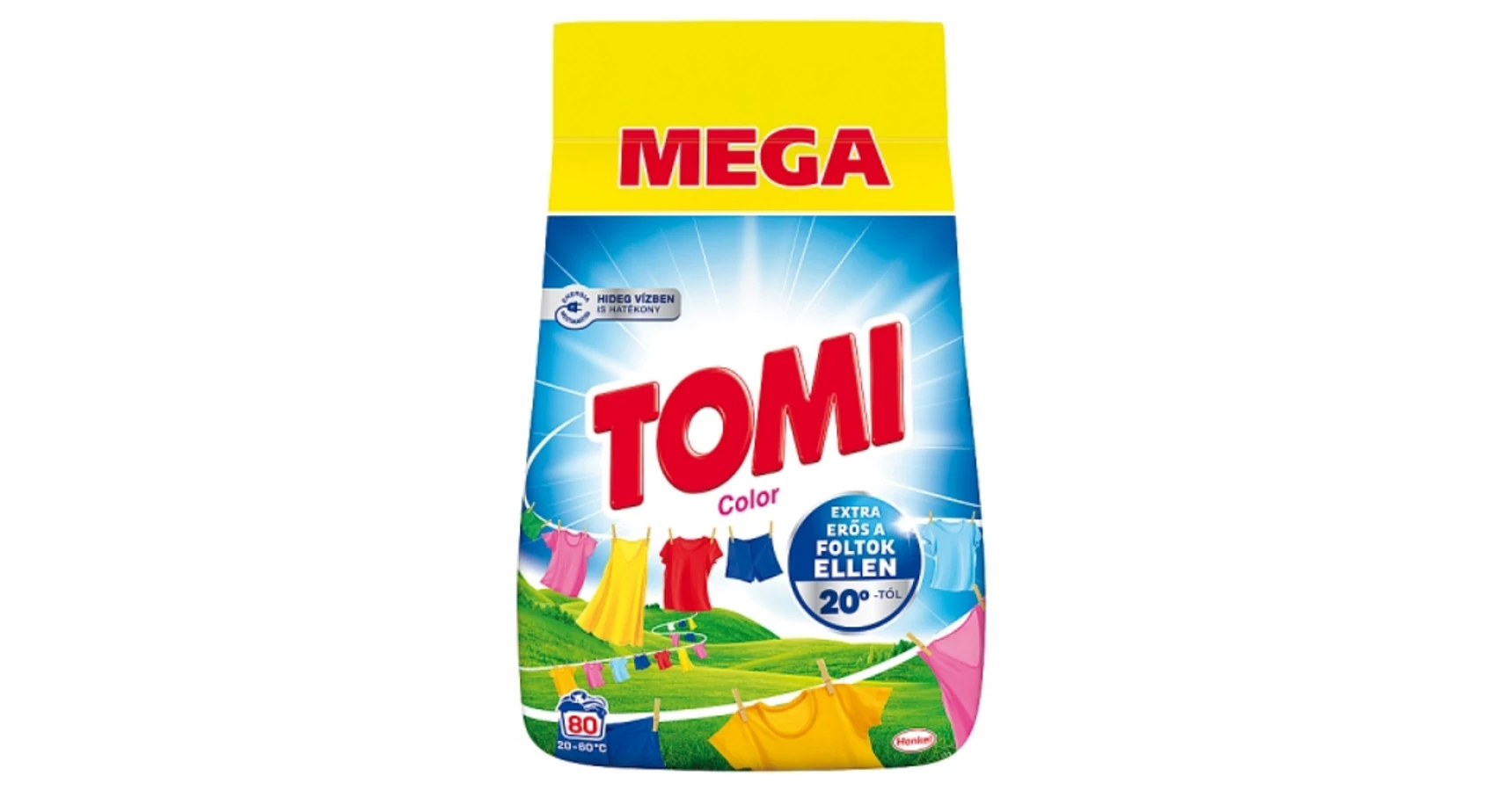 Tomi 4,4 kg Color mosópor 80 mosás - Tomi